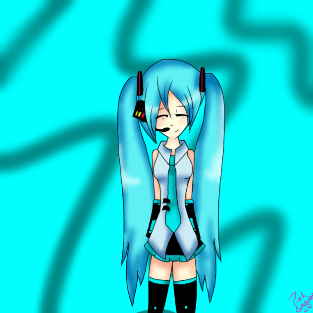 [speedpaint] miku - ibisPaint