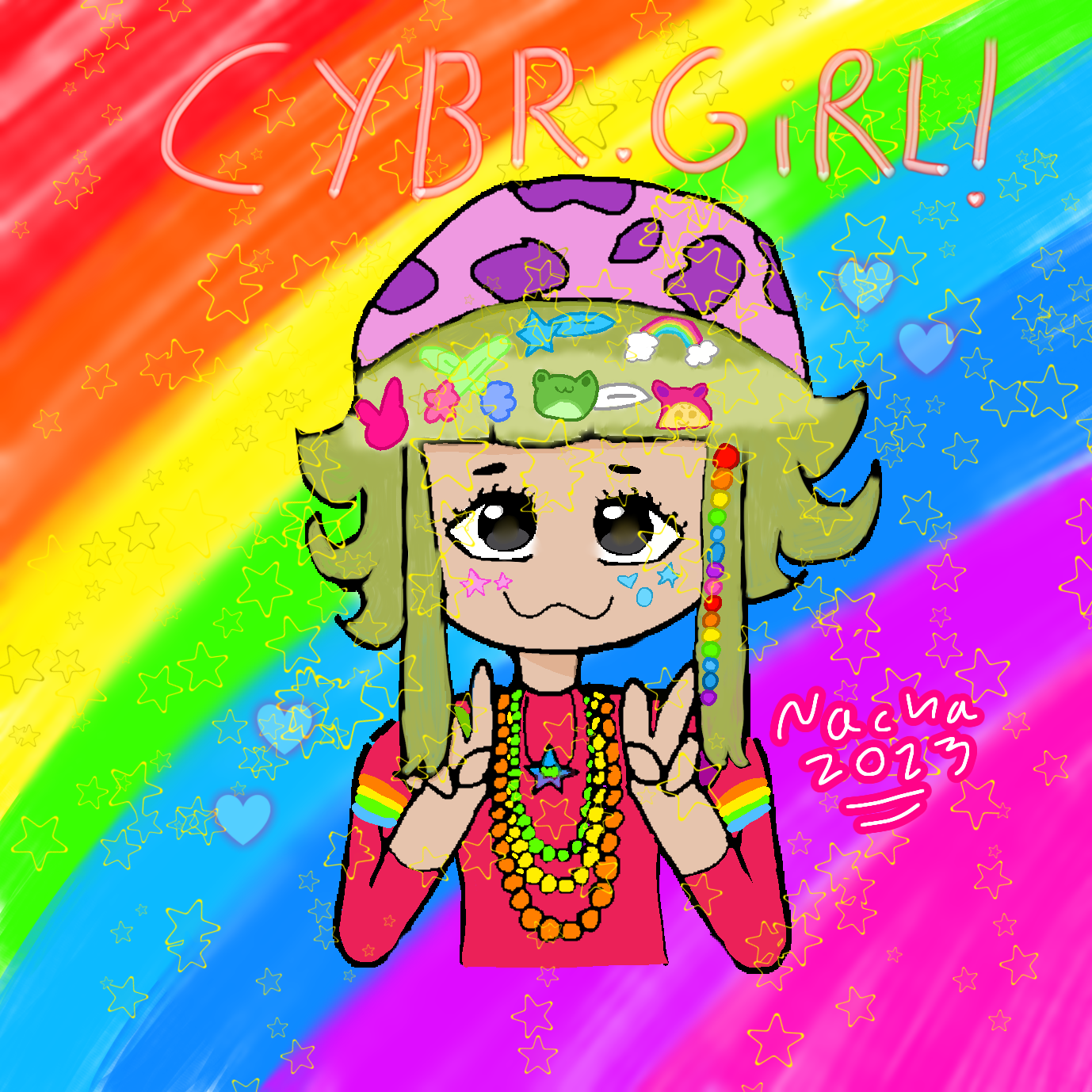 Cybr girl - ibisPaint