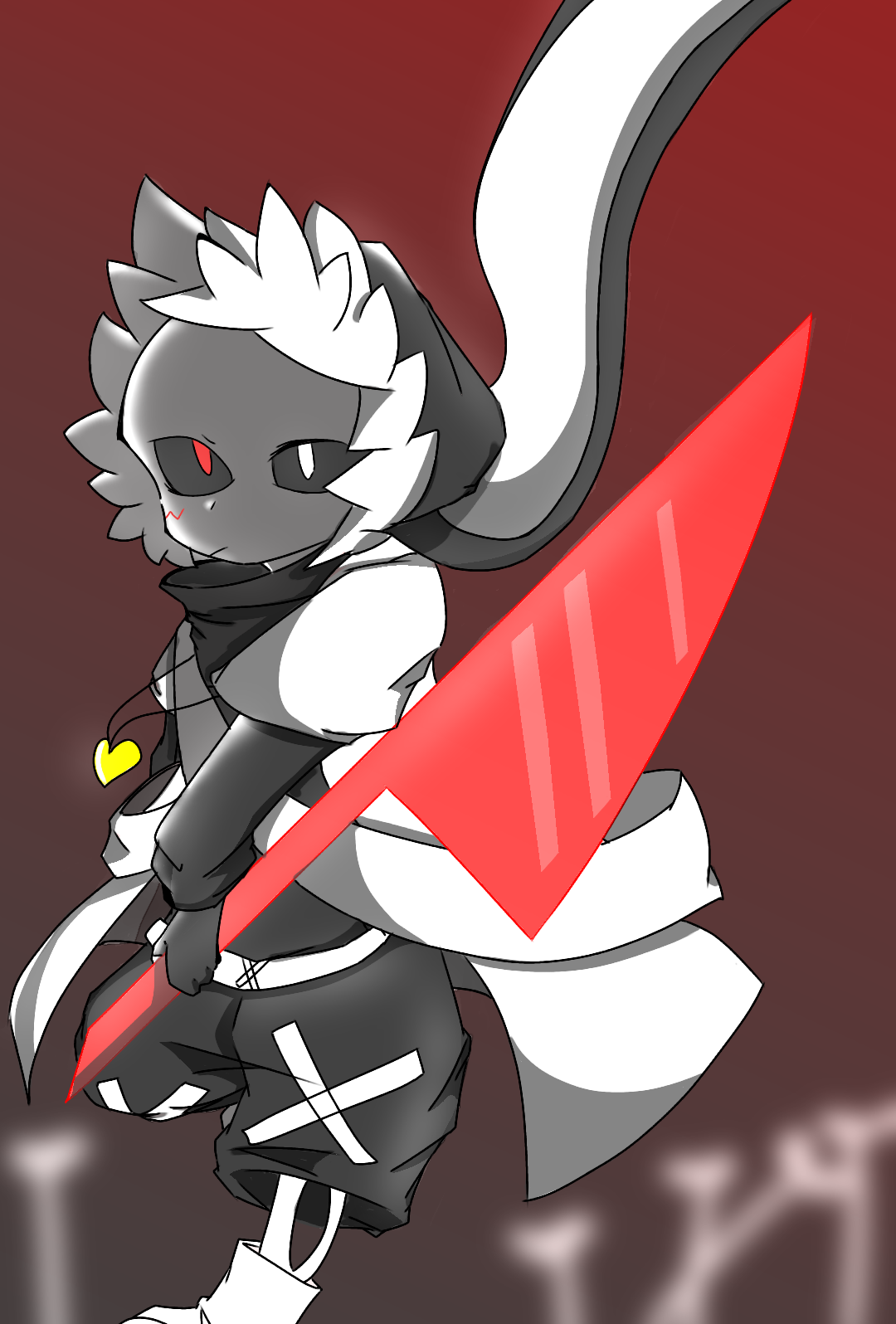 Cross sans X-tale - ibisPaint