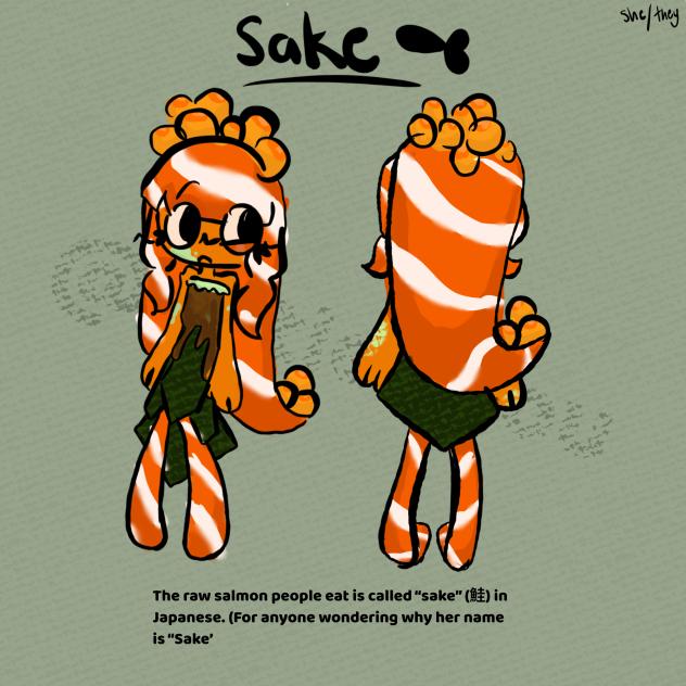 Sake;Salmon - ibisPaint