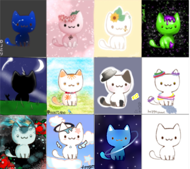 Planet kitty - ibisPaint