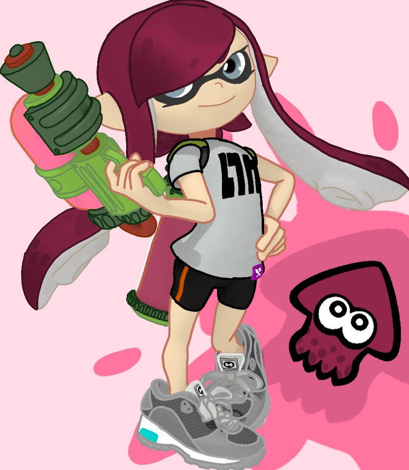 Splatoon Crystal the Inkling - ibisPaint