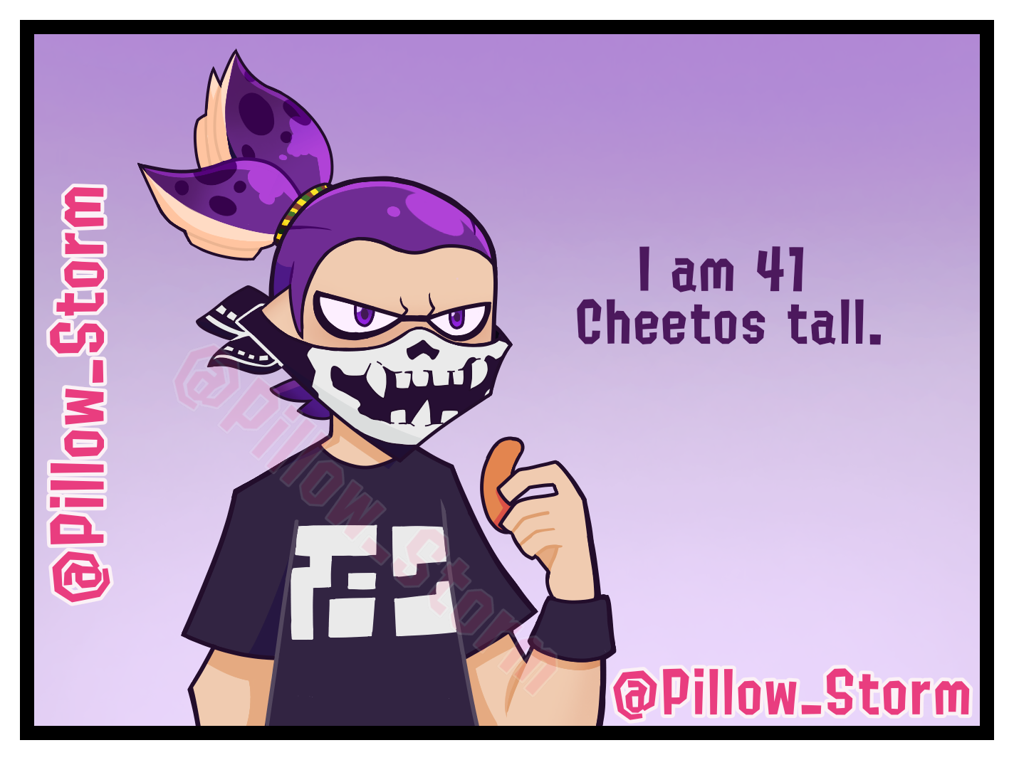 Splatoon Manga Skit - Skull with Cheeto - ibisPaint
