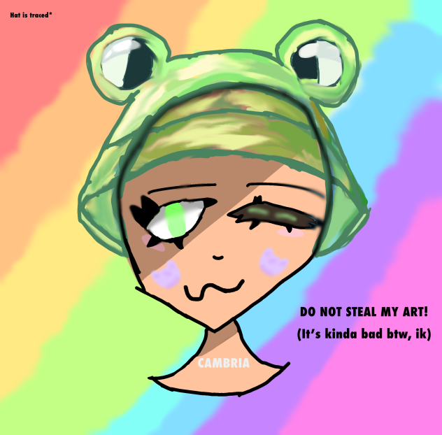 Frog girl - ibisPaint