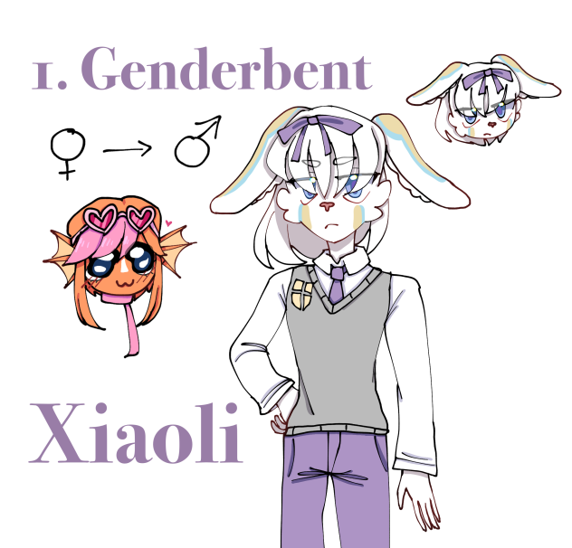 1. Genderbent - ibisPaint