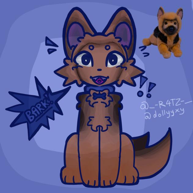 German Shepard Douglas - ibisPaint