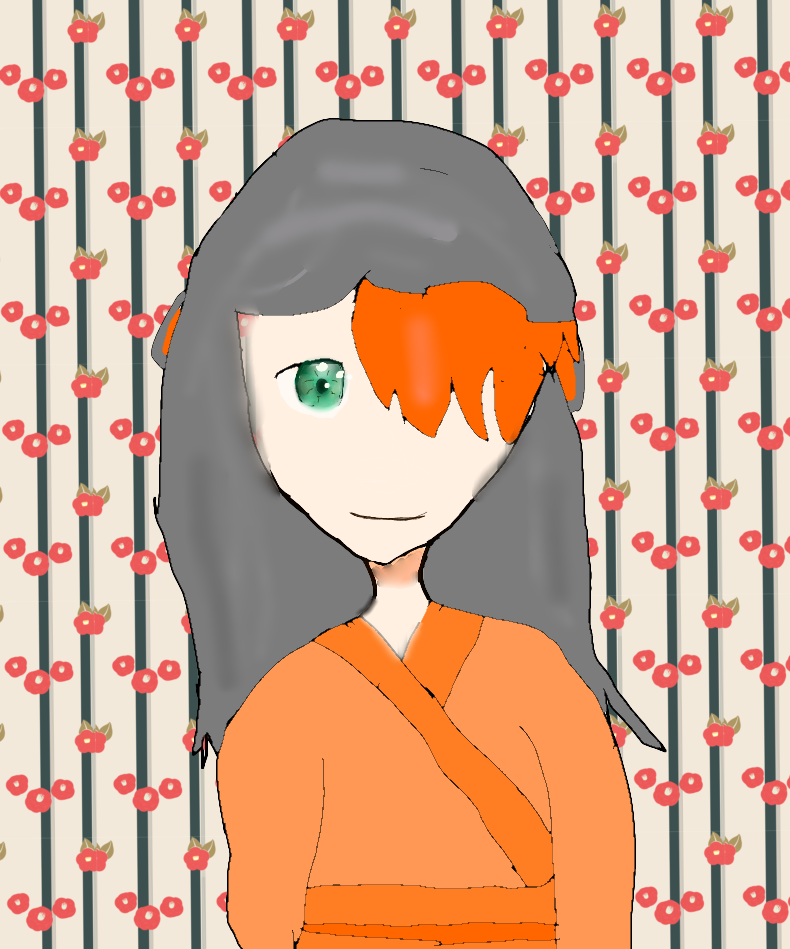 Naranja flor - ibisPaint