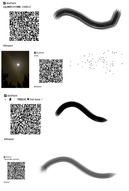 Brushes qr code - ibisPaint