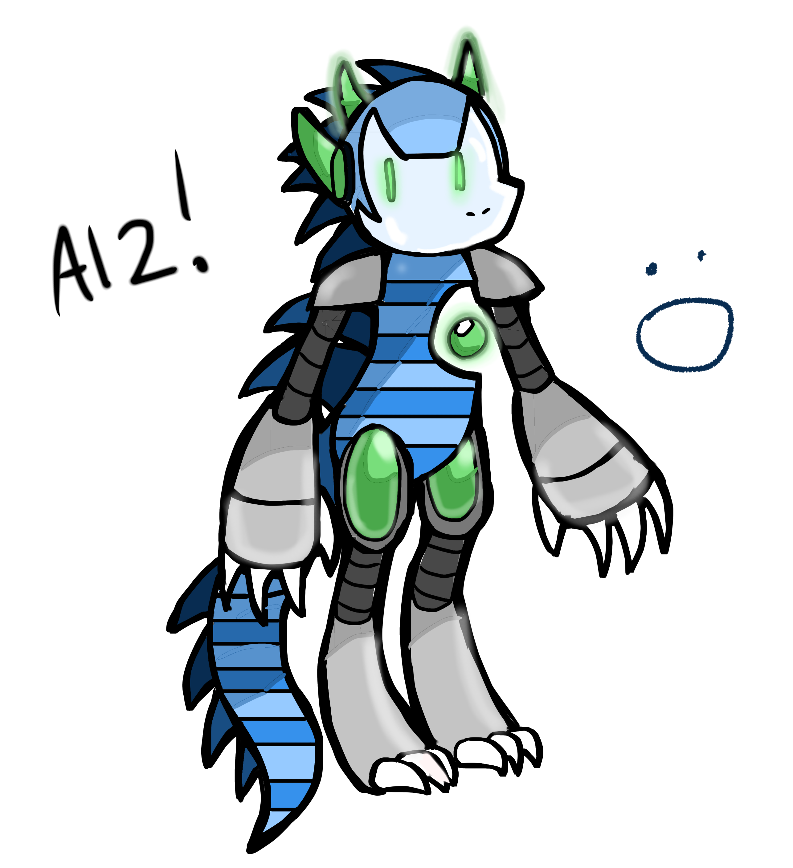a12 the robo rex - ibisPaint