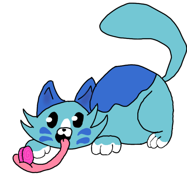 Poppy playtime candy cat - ibisPaint