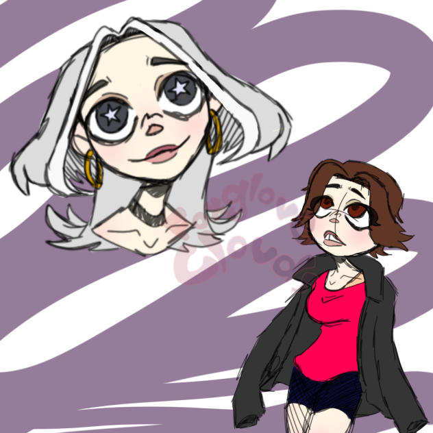 Me vs what I wish I looked like - ibisPaint