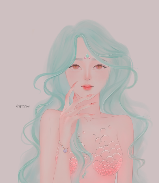 mermaid - ibisPaint