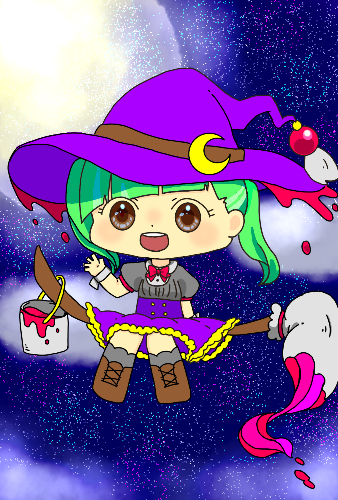 Painting Witch - ibisPaint