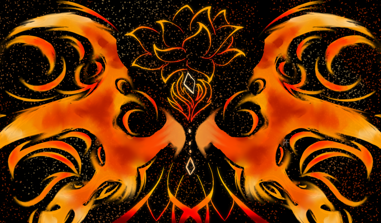 twin flames - ibisPaint