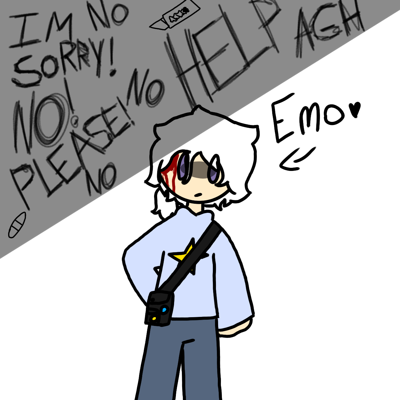 Emo 🖤 - ibisPaint