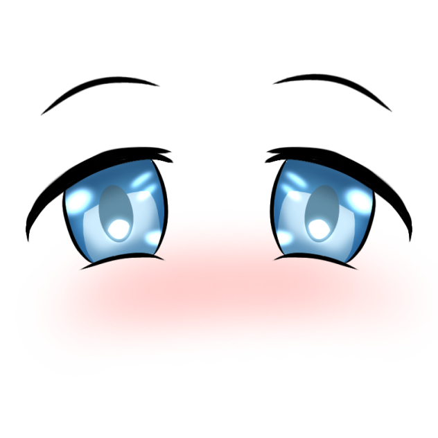 Edit de ojos azules - ibisPaint