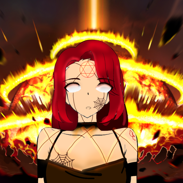 fire girl - ibisPaint