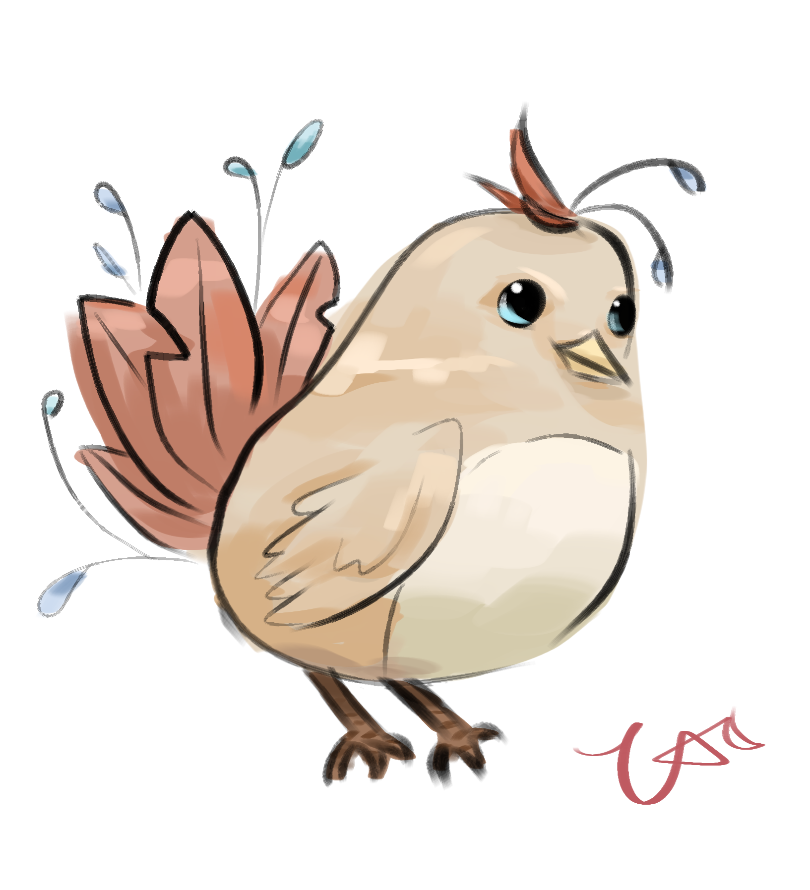 Autumn Birb - ibisPaint