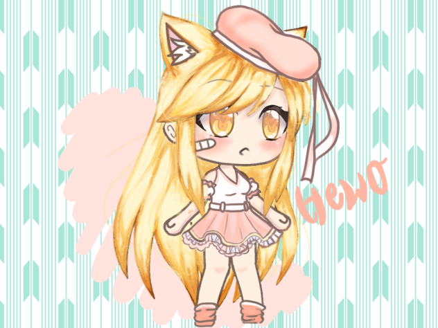 Cathy the gacha character - ibisPaint