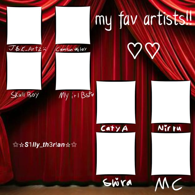 my fav artists ♡♡ - ibisPaint