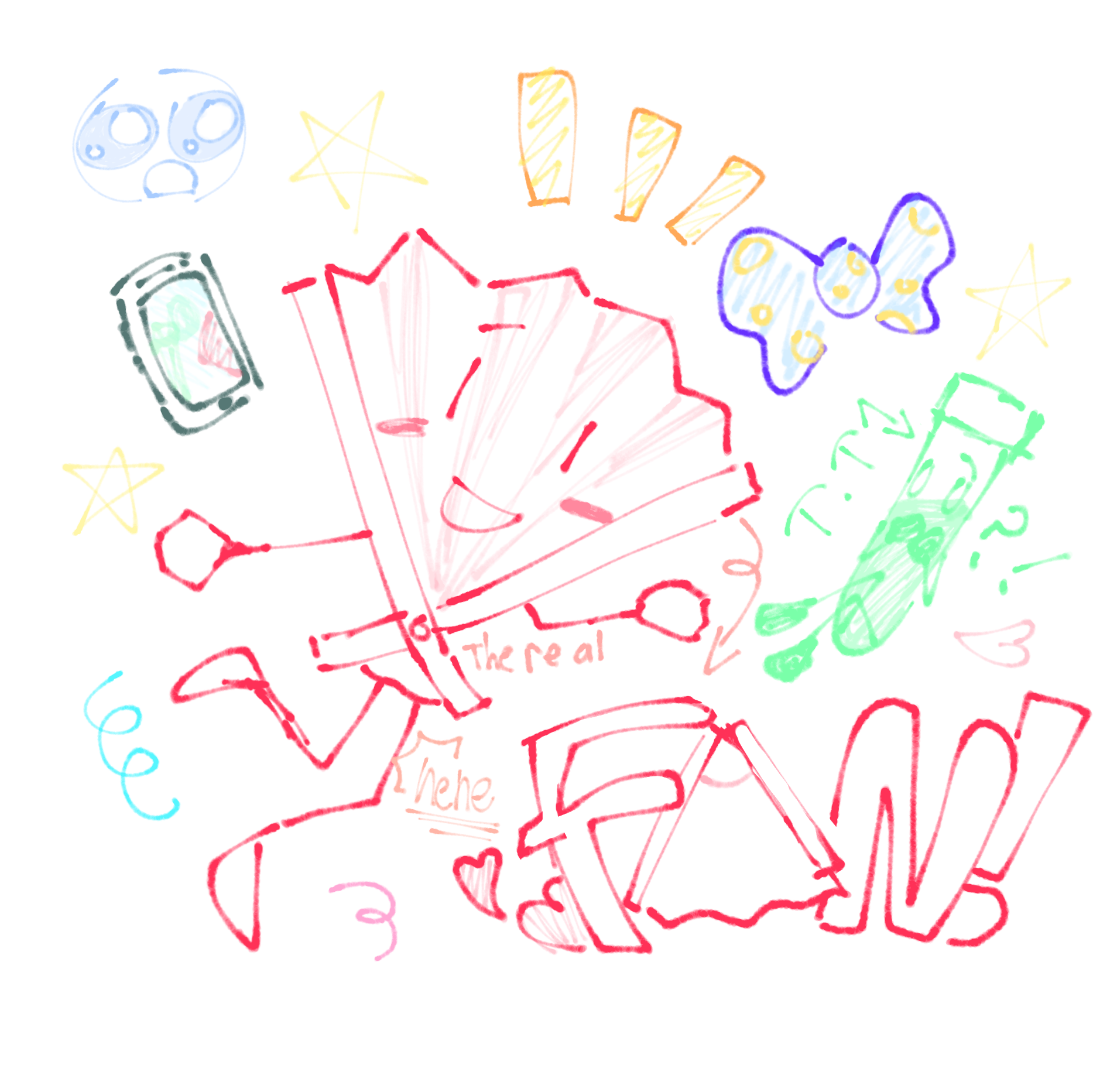 Fan II doodle - ibisPaint