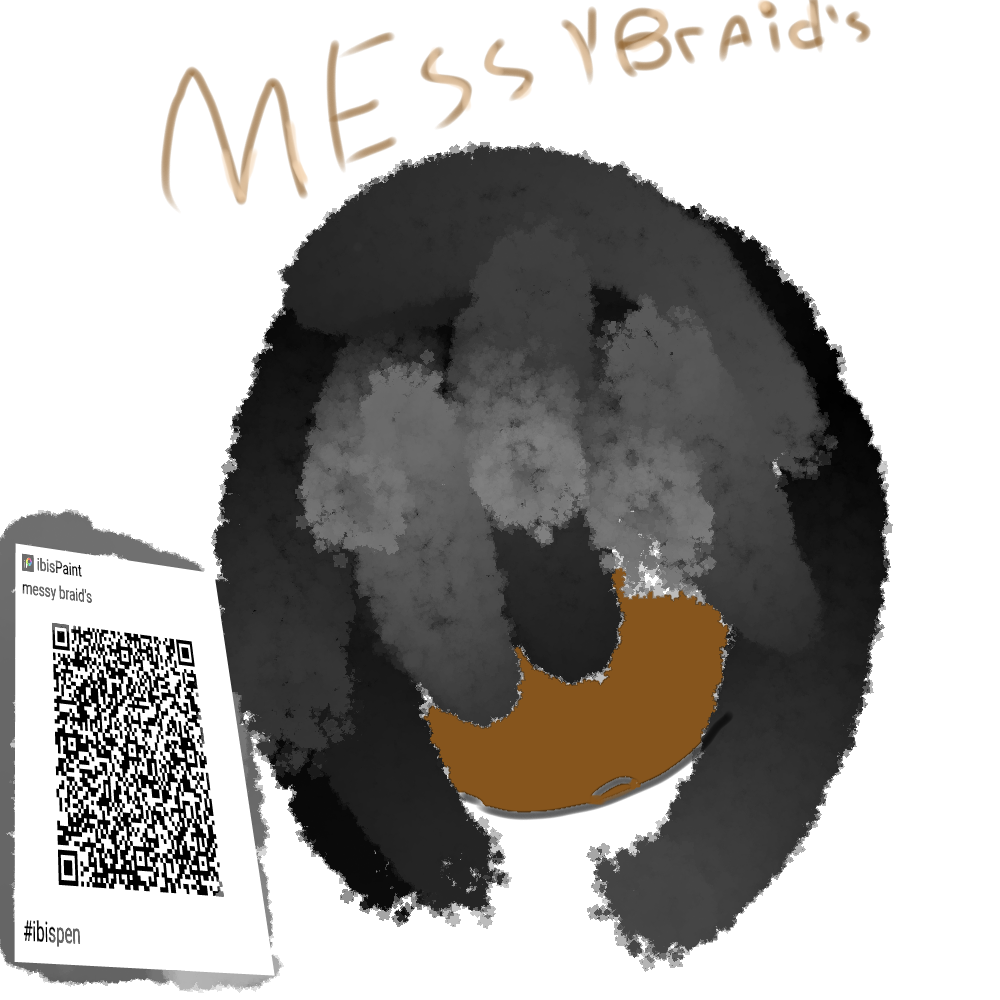 messy braid's - ibisPaint