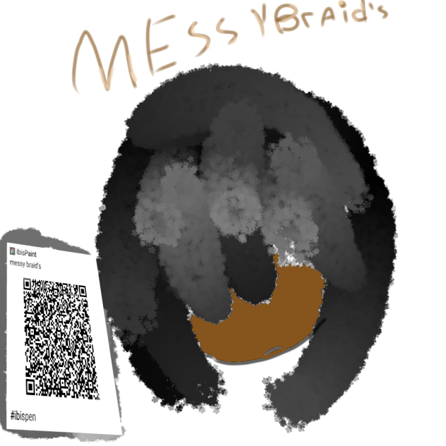 messy braid's - ibisPaint