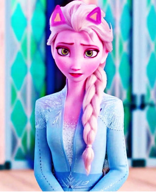 Elsa glow up as Amy rose from sonic - ibisPaint