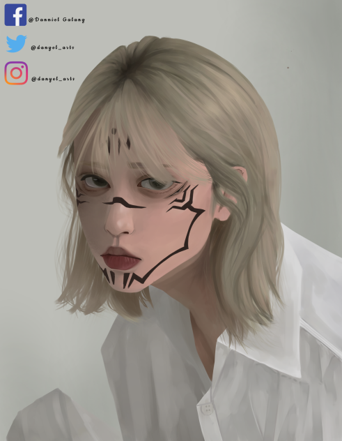 Sukuna Pattern - ibisPaint