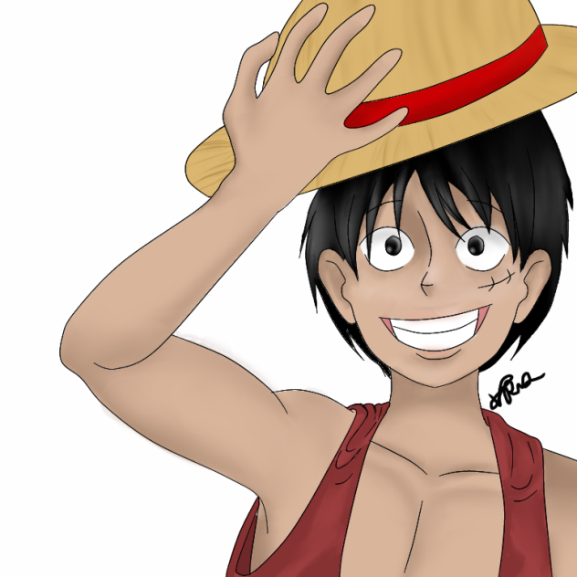 Monkey D. Luffy - ibisPaint