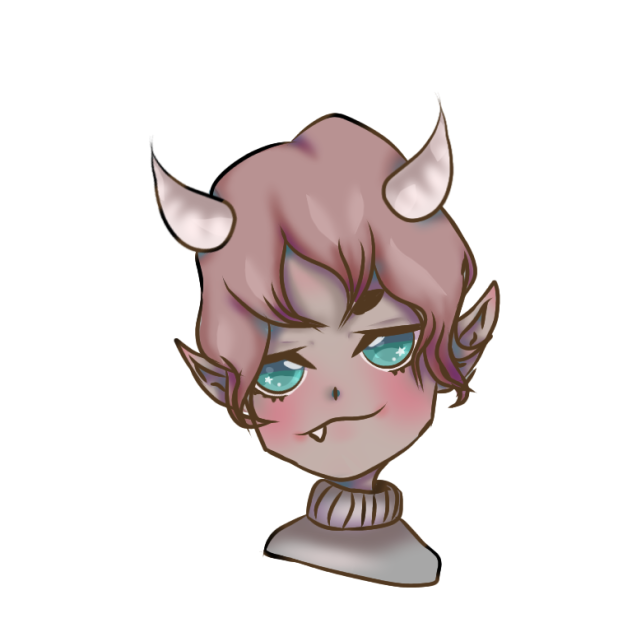 a chibi demon boi - ibisPaint