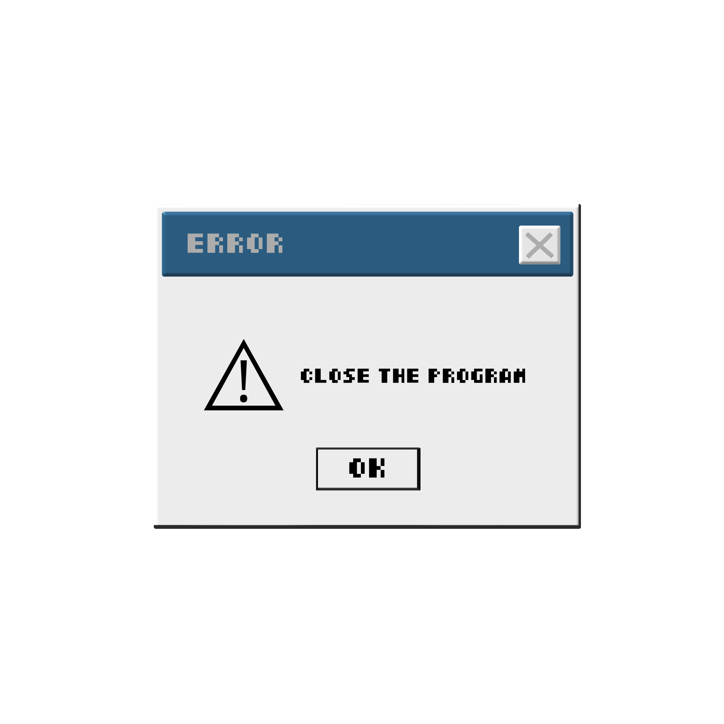 Y2K Error Notification - ibisPaint