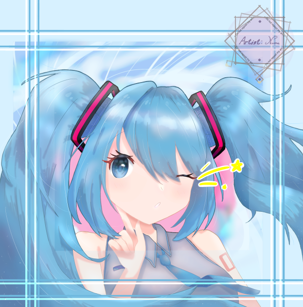 Ha.tsu.ne Mi.ku~ - ibisPaint