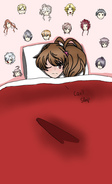 Can't sleep - ibisPaint