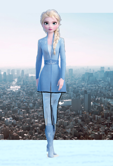 Elsa new mini dress 👗 - ibisPaint