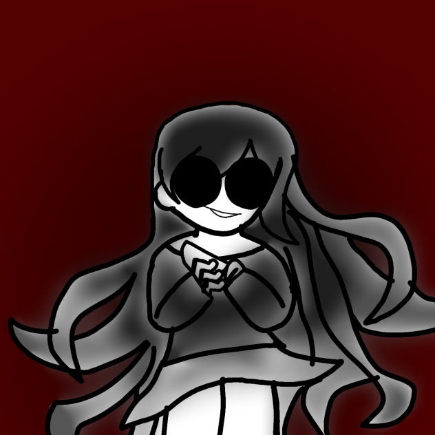 shadow from Roblox doors but an anime - ibisPaint