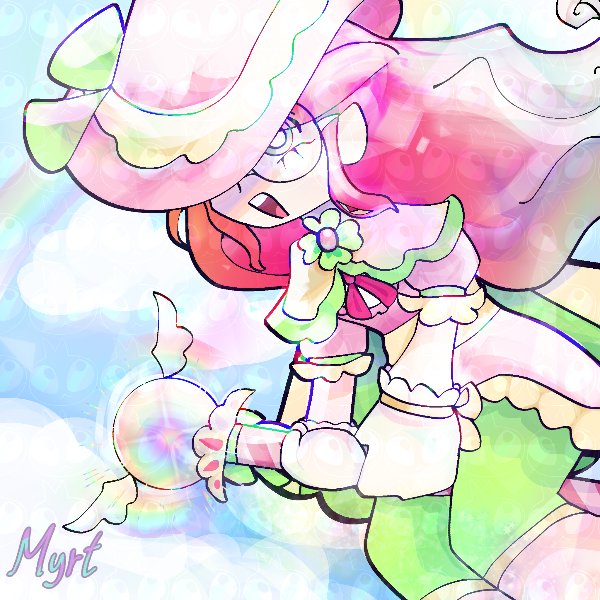 Lucky Lucky! Magical witch!˚ʚ♡ɞ˚ - ibisPaint