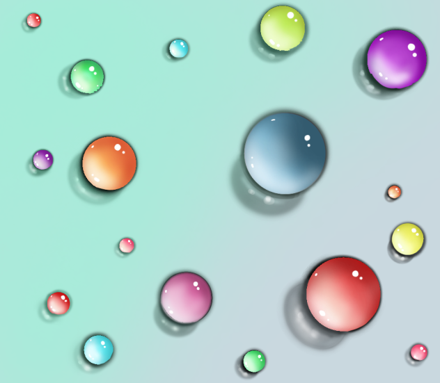 Drops of happiness - ibisPaint