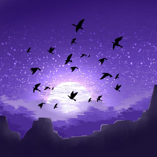 Night sky - ibisPaint