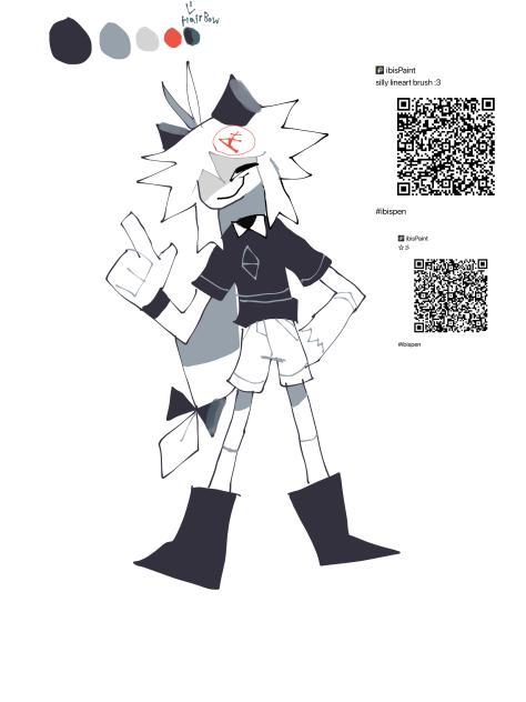 Colors and free QR code - ibisPaint