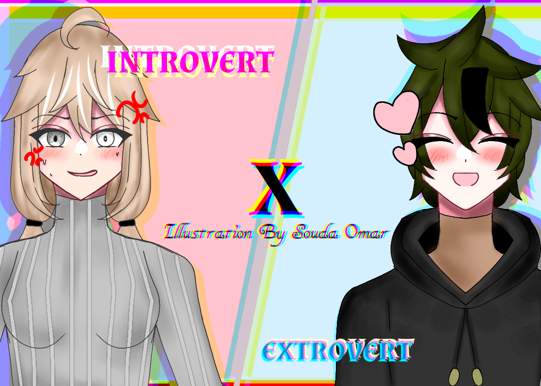 Introvert X Extrovert - ibisPaint