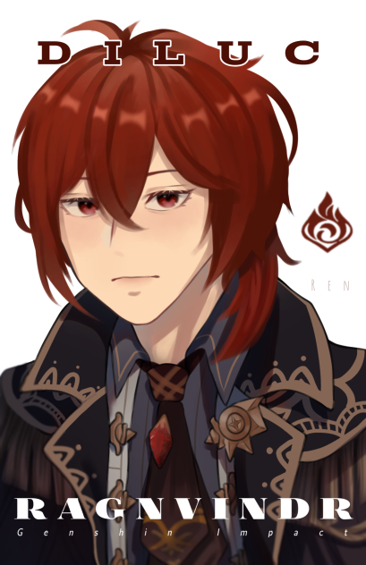 Diluc - ibisPaint