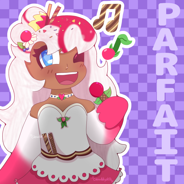 Parfait cookie - ibisPaint