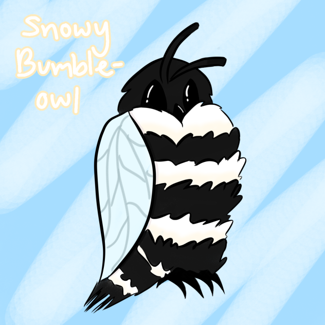 Snowy Owl x Bumblebee - ibisPaint