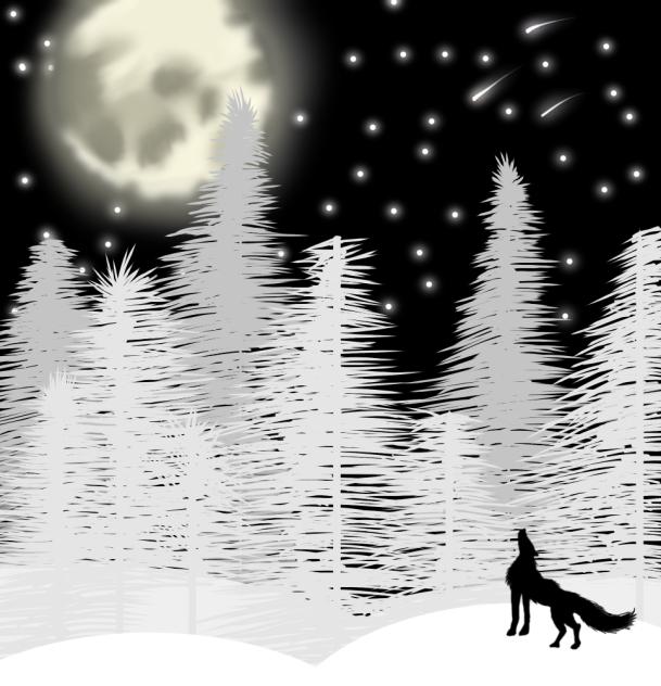 Winter Forest - ibisPaint