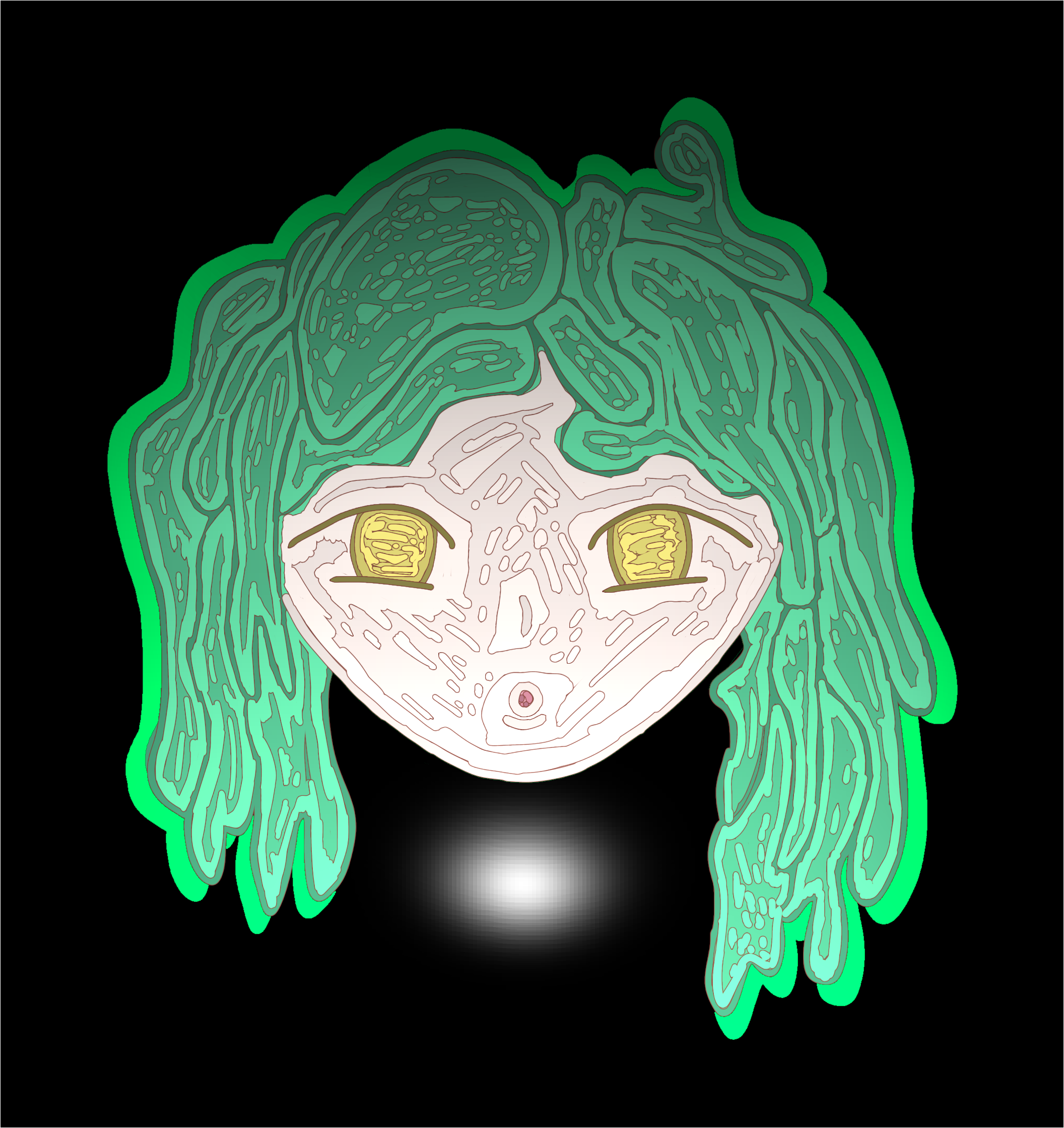 goofy ah floating head - ibisPaint