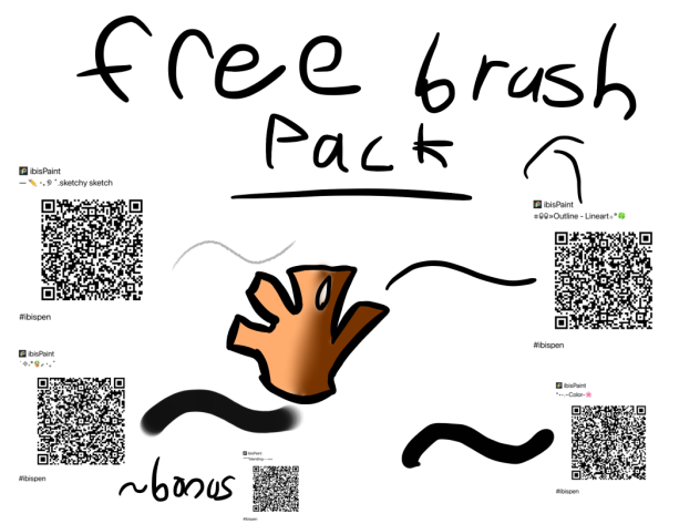 Free brush pack!! Artist!!(original) - ibisPaint