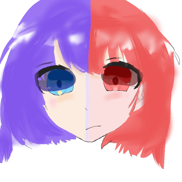 different color girl - ibisPaint