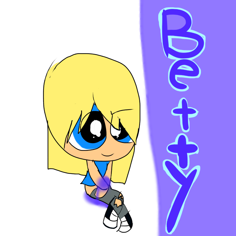Betty ppg oc speedpaint (powertuffgirls) - ibisPaint