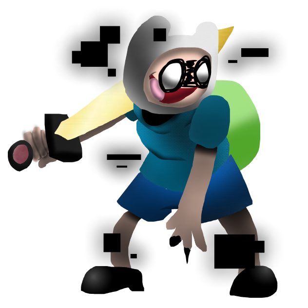 Corrupted Finn (photoshop) 2 - ibisPaint